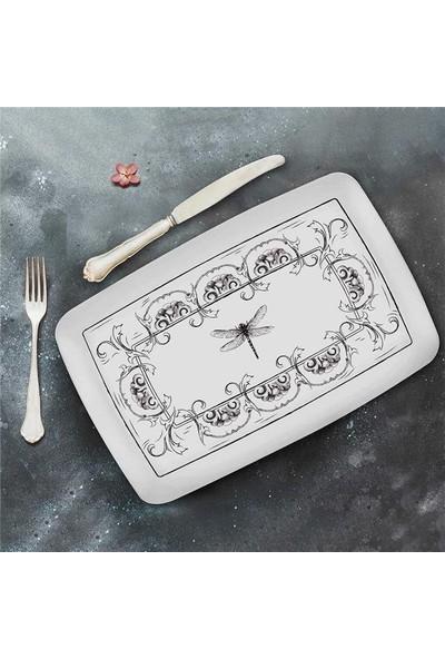 Berlin Shop The Mia Liberte Dikdörtgen Servis 34 x 25 cm