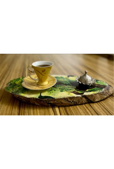 Ahşap Sunum Tahtası Sunum Tabağı