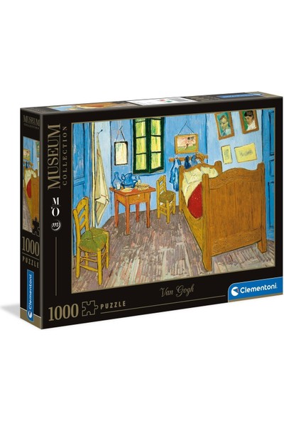 Clementoni 39616 Clementoni, Van Gogh Arles'de Yatak Odası, 1000 Parça Puzzle Clementoni 39616 Clementoni, Van Gogh Arles'de Yatak Odası, 1000 Parça Puzzle