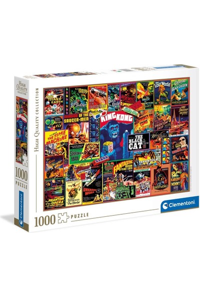 Clementoni 39602 Clementoni, Thriller Classics, 1000 Parça Puzzle Clementoni 39602 Clementoni, Thriller Classics, 1000 Parça Puzzle