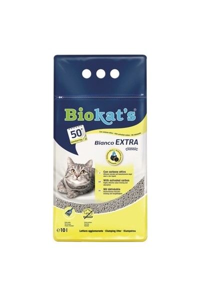 Biokat's Kedi Kumu Bianco Extra 10 Lt Biokat's Kedi Kumu Bianco Extra 10 Lt