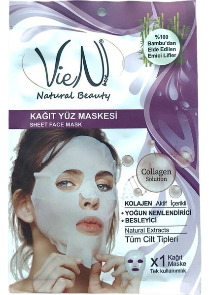 Vien Yüz Maskesi Collagen + Yogun Nemlendirici Fiyatı
