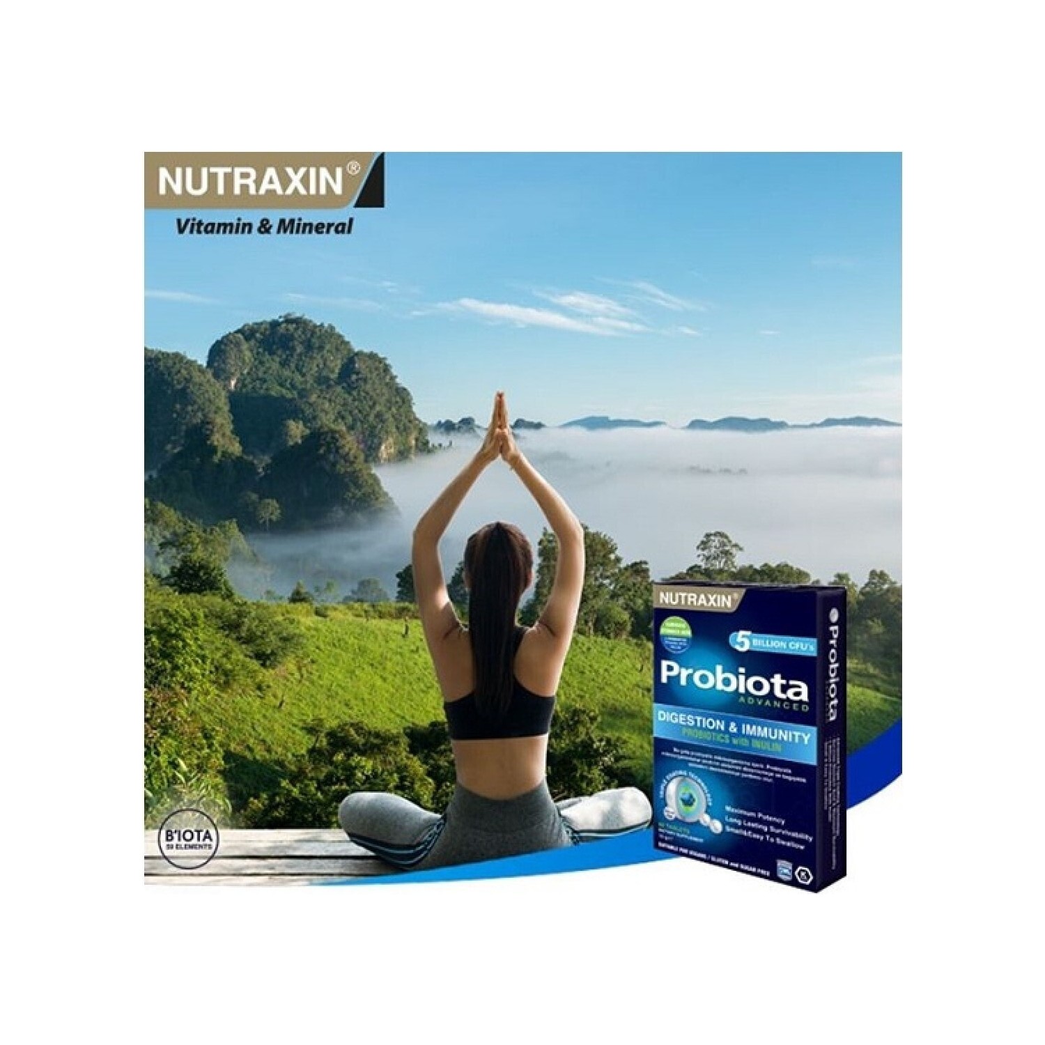 Nutraxin Probiyotik Desteği 60 Tablet - Advanced Probiota Fiyatı