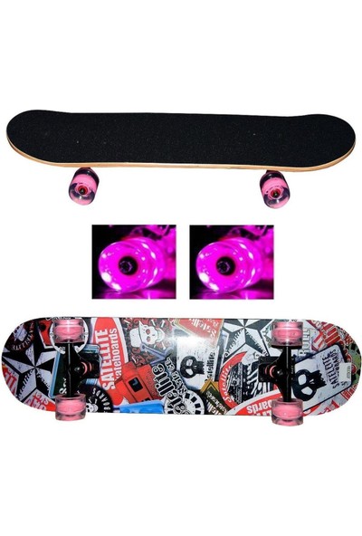 Kral Spor Işıklı 4 Teker Büyük Boy Kaykay 3108 Kral Spor Işıklı 4 Teker Büyük Boy Kaykay 3108