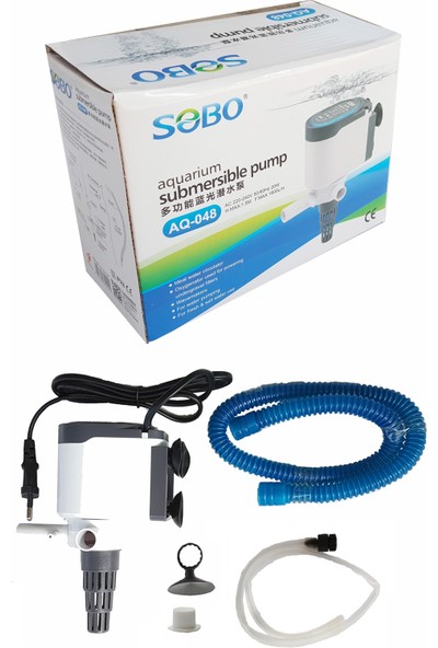 Sobo Akvaryum Kafa Motoru AQ-048 20W 1600LT/SAAT Sobo Akvaryum Kafa Motoru AQ-048 20W 1600LT/SAAT