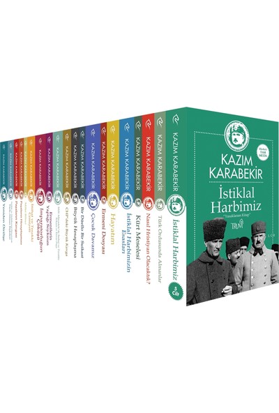 Kazım Karabekir Külliyatı (24 Kitap) - Kazım Karabekir