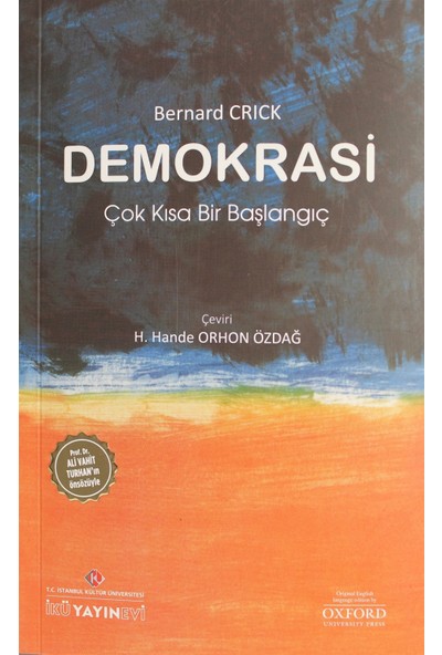 Demokrasi - Bernard Crick Demokrasi - Bernard Crick