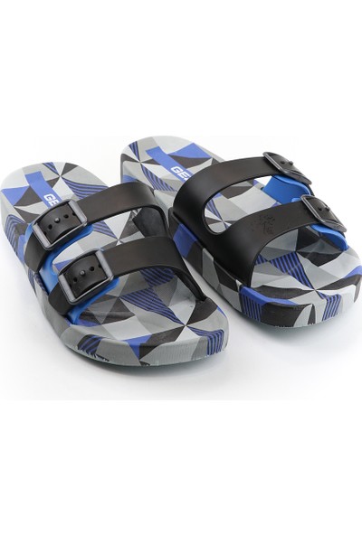 Gezer Yazlık Iki Toka Kaydırmaz Taban Erkek Terlik Gezer Yazlık Iki Toka Kaydırmaz Taban Erkek Terlik