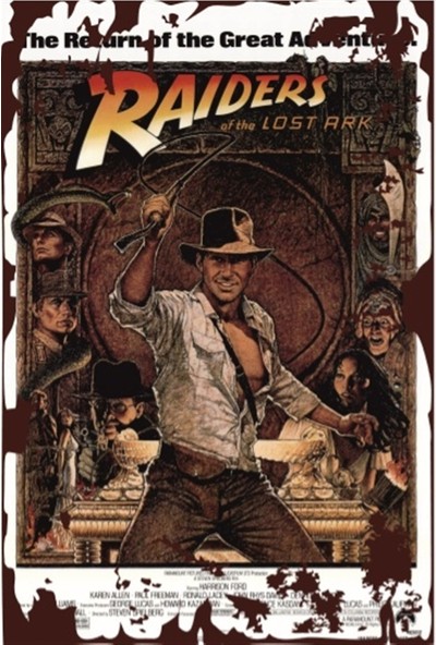 Raiders Indiana Jones Poster - Raiders Indiana Jones Poster -
