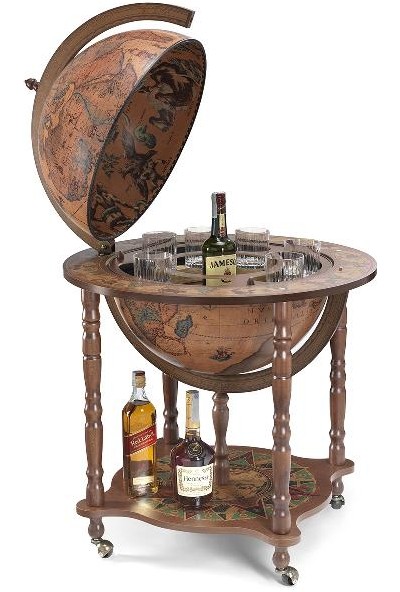 Zoffoli Dedalo Classic Haritalı Dünya Bar 50CM Çap