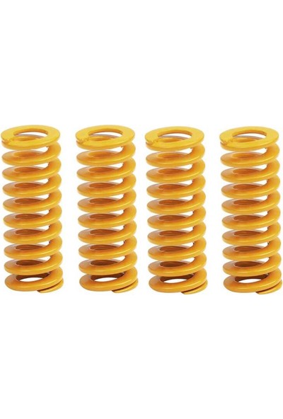Teknik Filament 3D 4 Adet 3D Yazıcı Isıtıcı Tabla Kalibrasyon Yayı (Sarı) - 20X8MM Teknik Filament 3D 4 Adet 3D Yazıcı Isıtıcı Tabla Kalibrasyon Yayı (Sarı) - 20X8MM
