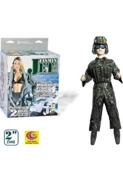 Zevkli Sepet Jasmin Jet Pilot Şişme Kadın Zevkli Sepet Jasmin Jet Pilot Şişme Kadın