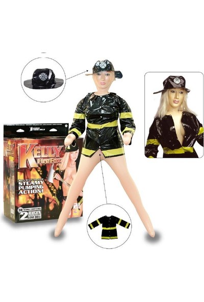 Zevkli Sepet Kelly Firefox Itfaiyeci Şişme Bebek