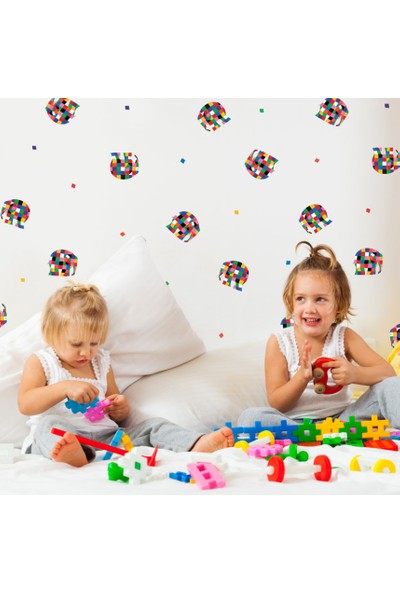 My Happy Place Myhappyplace Mini Fil Elmer Bebek ve Çocuk Odası Dekoratif Duvar Çıkartması Sticker (24 Adet) My Happy Place Myhappyplace Mini Fil Elmer Bebek ve Çocuk Odası Dekoratif Duvar Çıkartması Sticker (24 Adet)