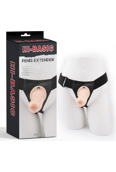 Zevkli Sepet Hi Basic Penis Extender Içi Boş Belden Bağlamalı - Ten Zevkli Sepet Hi Basic Penis Extender Içi Boş Belden Bağlamalı - Ten