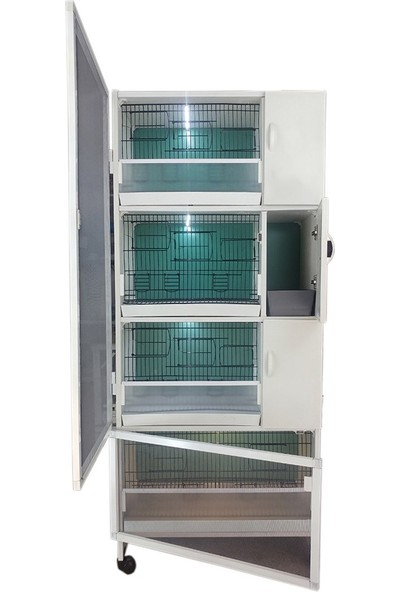 Istanbul Kafes - Model M01YS Pvc Kafes - Muhabbet Salmalı Kafes Istanbul Kafes - Model M01YS Pvc Kafes - Muhabbet Salmalı Kafes