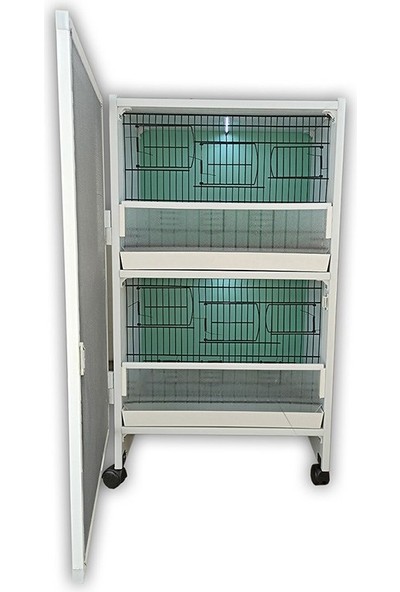 Istanbul Kafes - Model M02 Pvc Kafes - Kanarya ve Saka Salma Kafesi Istanbul Kafes - Model M02 Pvc Kafes - Kanarya ve Saka Salma Kafesi