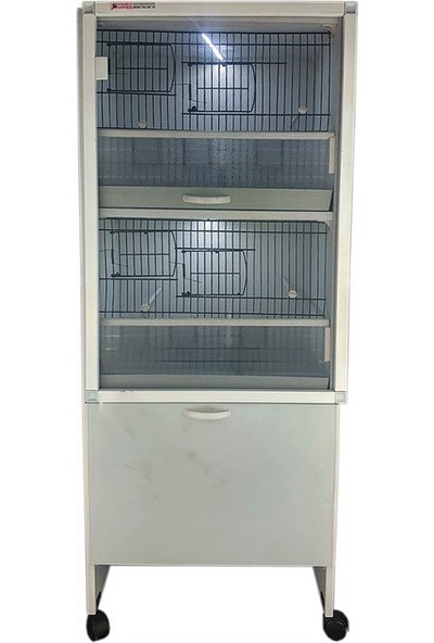 Istanbul Kafes - Model M02D Pvc Kafes - Kanarya ve Saka Salma Kafesi Istanbul Kafes - Model M02D Pvc Kafes - Kanarya ve Saka Salma Kafesi