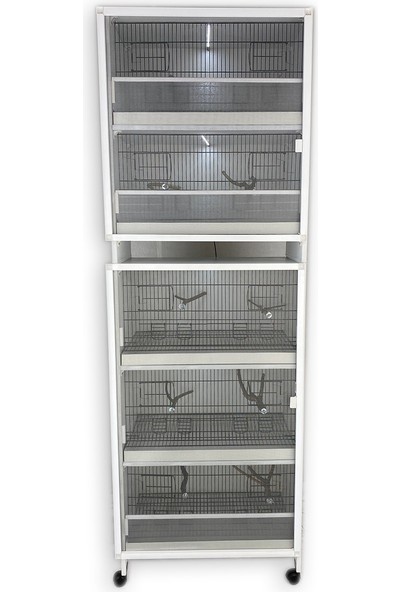 Istanbul Kafes - Model M05 (70LIK Tepsili) Pvc Kafes - Kanarya ve Saka Salma Kafesi Istanbul Kafes - Model M05 (70LIK Tepsili) Pvc Kafes - Kanarya ve Saka Salma Kafesi