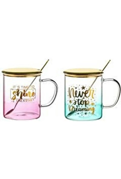 Perotti Capone Kaşıklı Cam Kupa Tekli 12405 Perotti Capone Kaşıklı Cam Kupa Tekli 12405