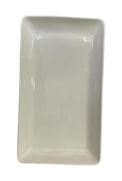 Acar Porselen Dikdörtgen Kayık Tabak 21CM 7456 Acar Porselen Dikdörtgen Kayık Tabak 21CM 7456