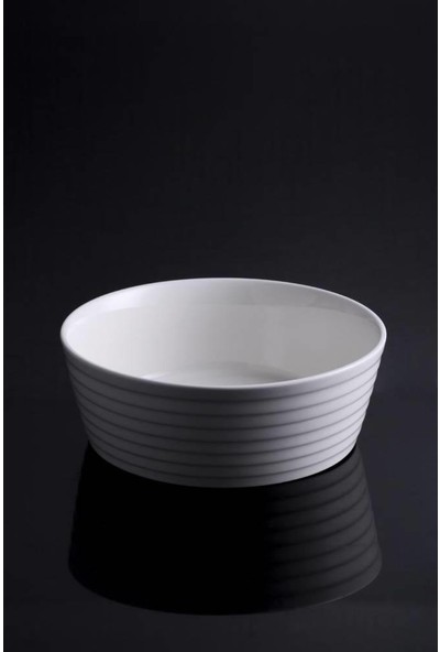 Acar Porselen Yuvarlak Servis Kase 19 cm 11314