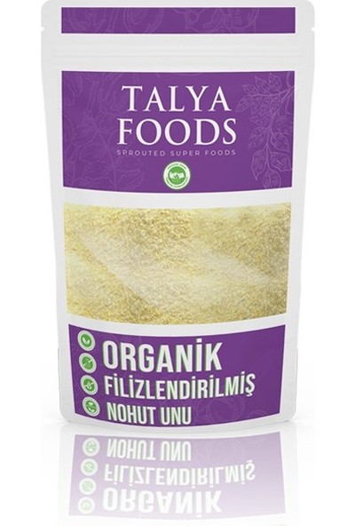 Talya Foods Organik Filizlendirilmiş Nohut Unu 500G Talya Foods Organik Filizlendirilmiş Nohut Unu 500G
