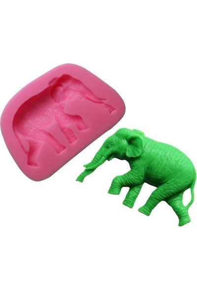 I&g Kalıp Silikon Fil Şeker Hamuru Kalıbı