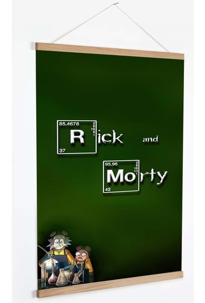 Rick And Morty, Retro, Kanvas Poster / Tablo - Afiş ( Ahşap Askılı ) Rick And Morty, Retro, Kanvas Poster / Tablo - Afiş ( Ahşap Askılı )