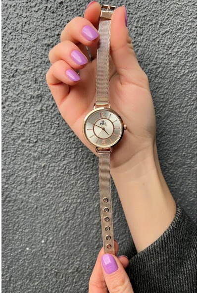 Polo Hasır Kordon Saat Bronz - 8484.841.