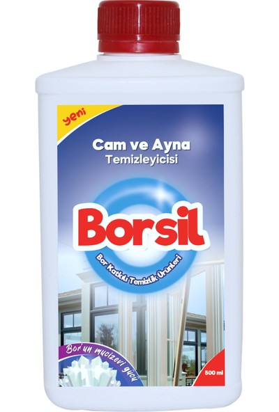 Borsil Cam ve Ayna Temizleyici 500 ml