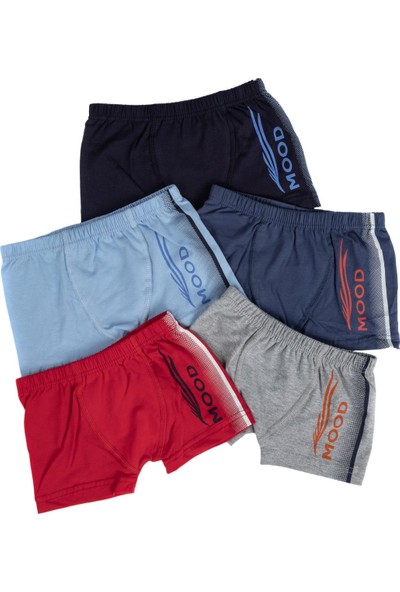 Nicoletta Mıxcolor Erkek Çocuk Boxer 5'li Paket