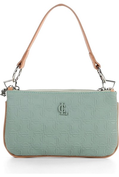 ÇÇS London Mint Yeşil Ççs London 10015 Kadın Omuz Askılı Çanta