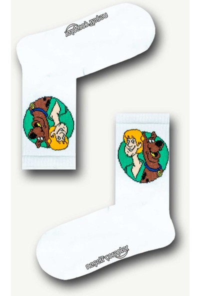 Neşeli Çoraplar Scooby Doo - Shaggy Atletik Erkek Çorap