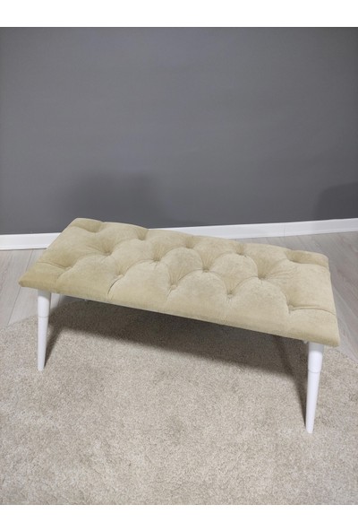 Carmos Bett Doğal Ahşap Bench