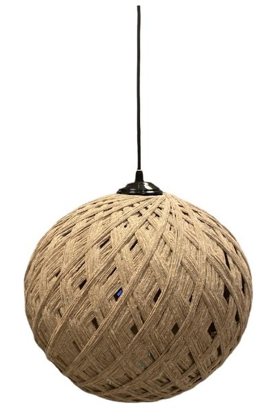 Casa Bien Sarkıt Hasır Top Avize