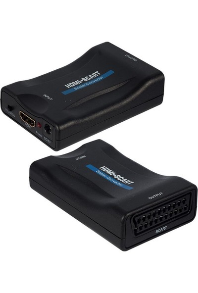 Powermaster PM-18587 Hdmı To Scart Çevirici Adaptör Powermaster PM-18587 Hdmı To Scart Çevirici Adaptör