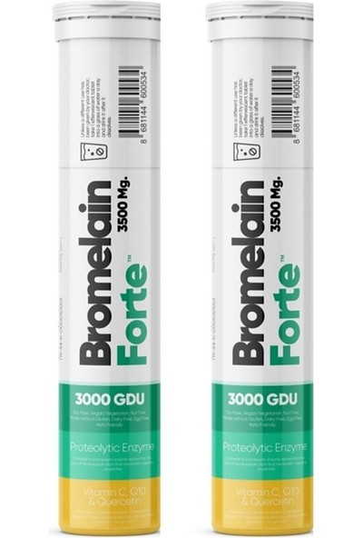 Bromelain Forte 2 Li Paket Bromelain Forte 2 Li Paket