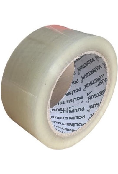 Polimetsun Şeffaf Koli Bandı 45*100 mt Polimetsun Şeffaf Koli Bandı 45*100 mt