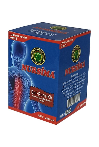 Nursima Bel - Rom - Kir Bitkisel Karışımlı Krem 240 ml