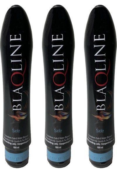 Blaqline Su Bazlı Naturel Kayganlaştıcı Jel 3'lü Paket Blaqline Su Bazlı Naturel Kayganlaştıcı Jel 3'lü Paket