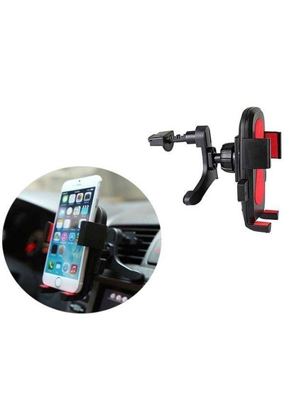 Lisinya Araba Klimasına Takılan Telefon Tutucu Standlı