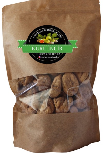 Giraylar Tarım Ürünleri Kuru Incir Naturel 1kg