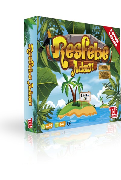 Toli Games Resfebe Adası Zeka Oyunu Toli Games Resfebe Adası Zeka Oyunu
