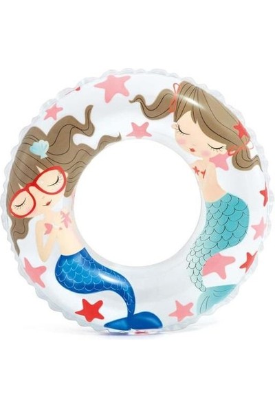 Lisinya Deniz Simidi 61CM Seffaf Intex - 59242 - Beyaz