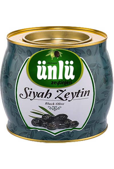 Ünlü Siyah Zeytin 260-290 M 1000 gr