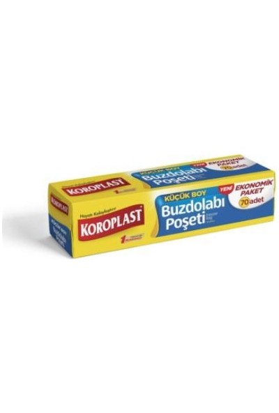 Koroplast Eko Buzdolabı Poşeti Küçük 70 Li 20*30 Koroplast Eko Buzdolabı Poşeti Küçük 70 Li 20*30