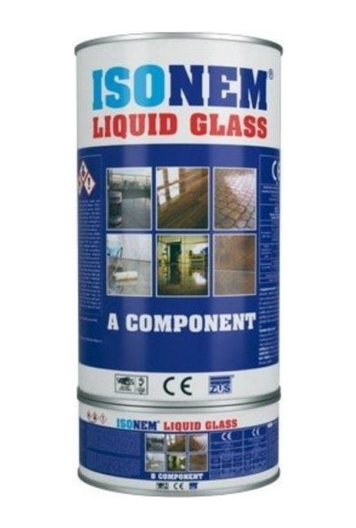 Isonem Liquid Glass A+B Komp Şeffaf 4 kg Isonem Liquid Glass A+B Komp Şeffaf 4 kg