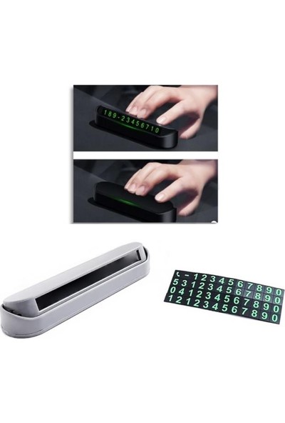 Apl Araç Içi Aç-Kapa Numaratör Gri