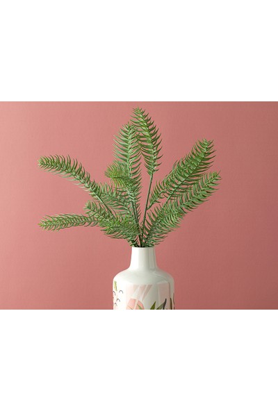 English Home Pine Tek Dal Yapay Çiçek 48 cm Koyu Yeşil English Home Pine Tek Dal Yapay Çiçek 48 cm Koyu Yeşil
